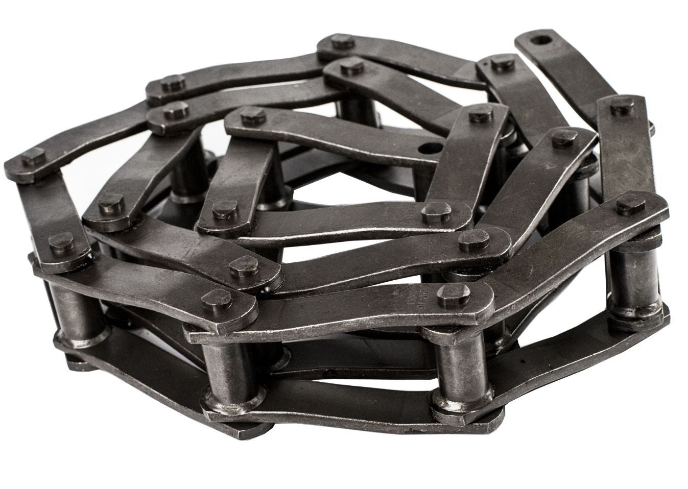 WH132 Welded Steel Mill Chain 10FT Heat Treated For Increased Durabili